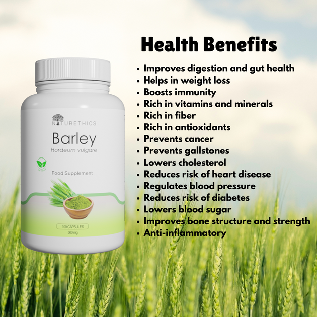 Barley Capsules 100s – Naturethics